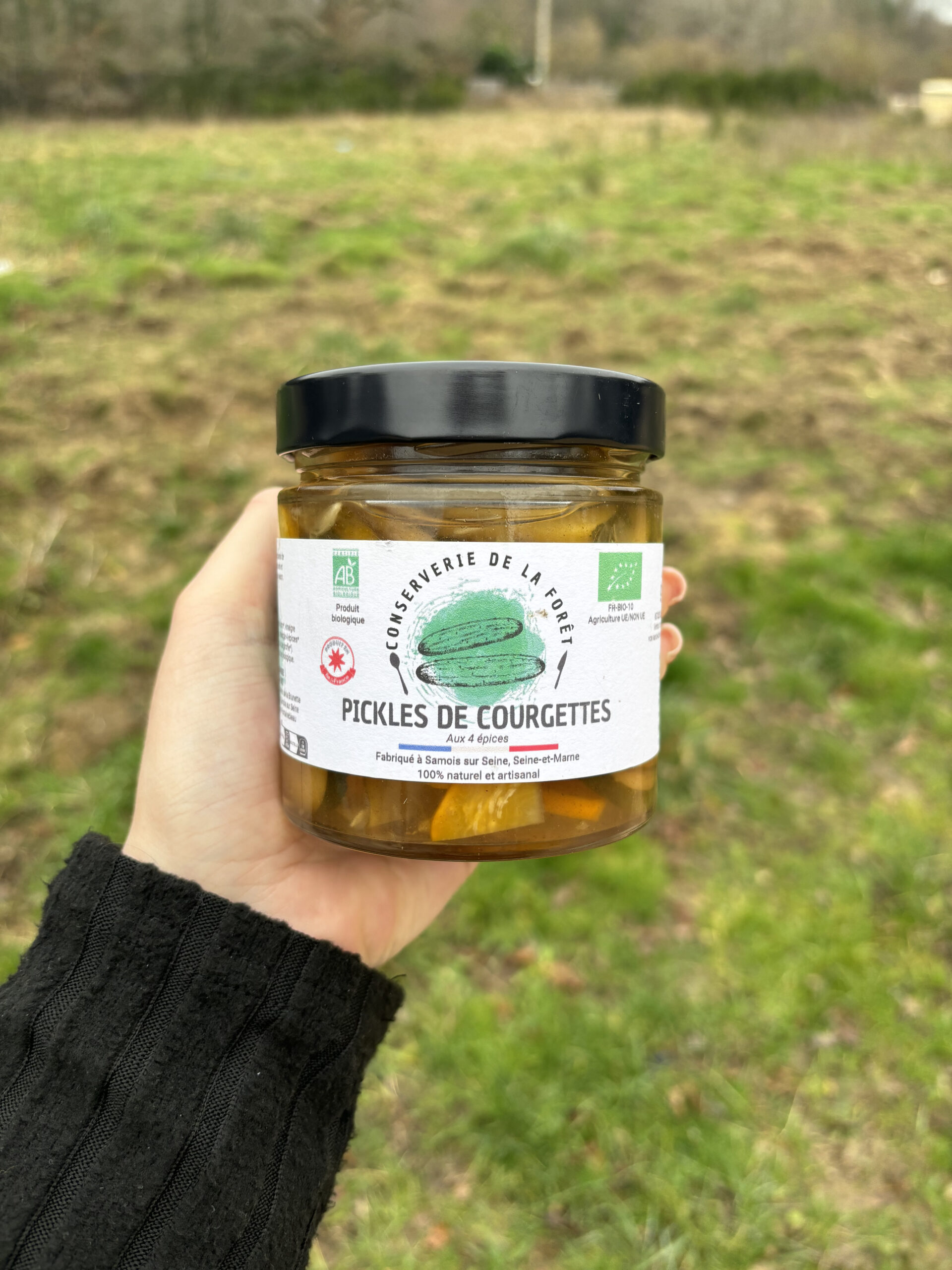 Pickles courgettes aux épices - Conserverie de la Forêt